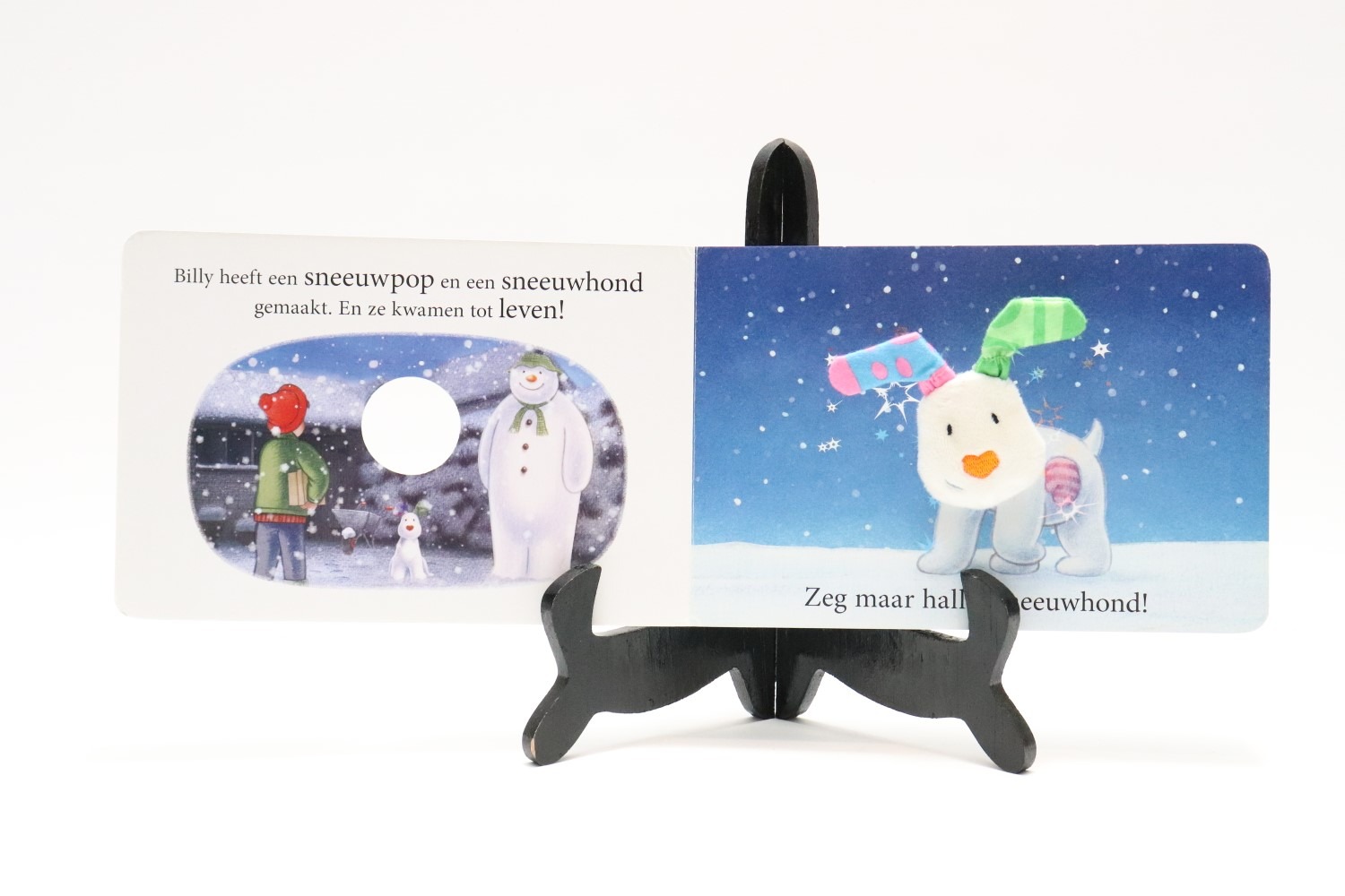 De sneeuwman en de sneeuwhond: een vingerpopboek - Boeken - edukleuter ...