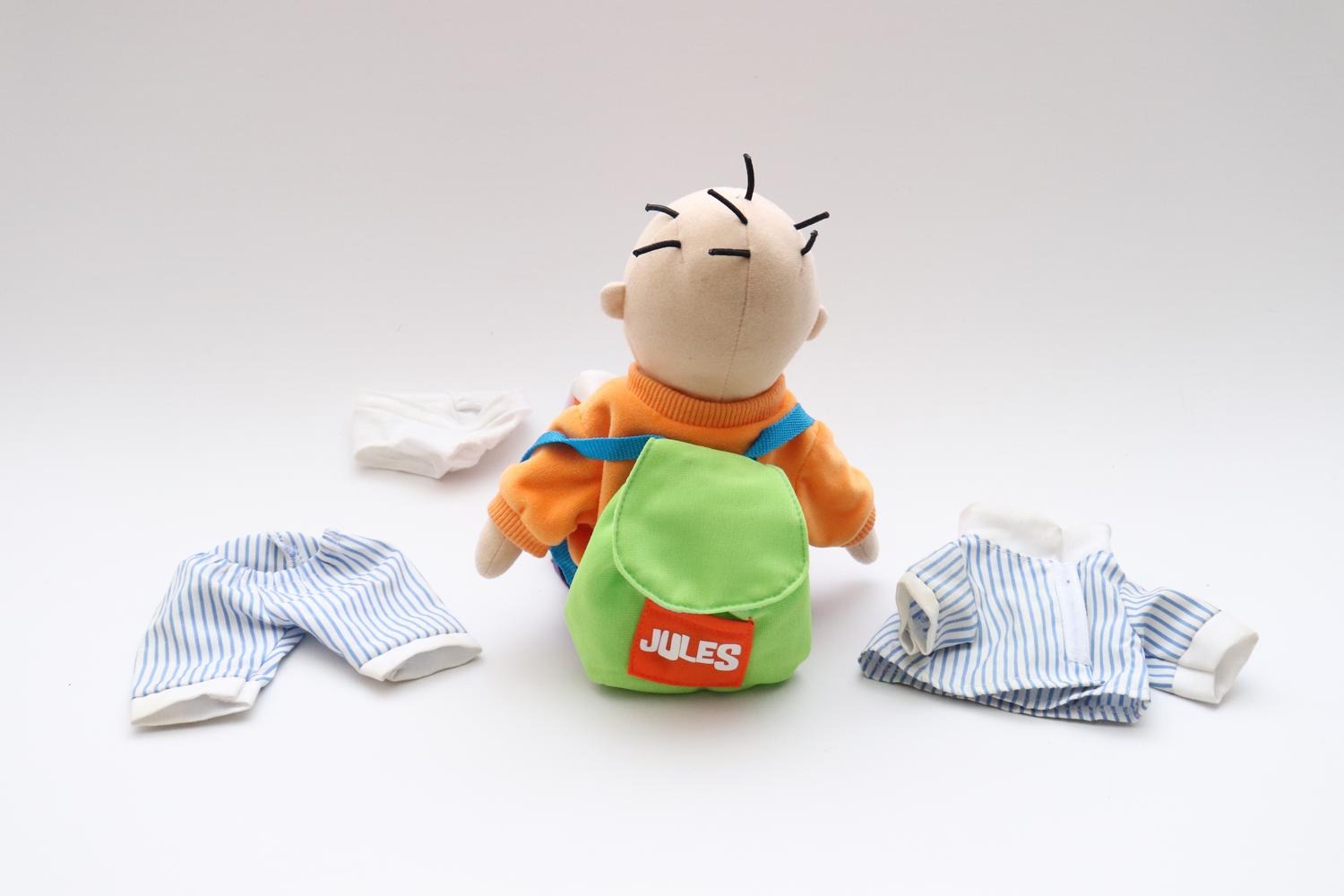 Kleine Jules pop (nieuwe versie) - Knuffels / Handpoppen - edukleuter ...